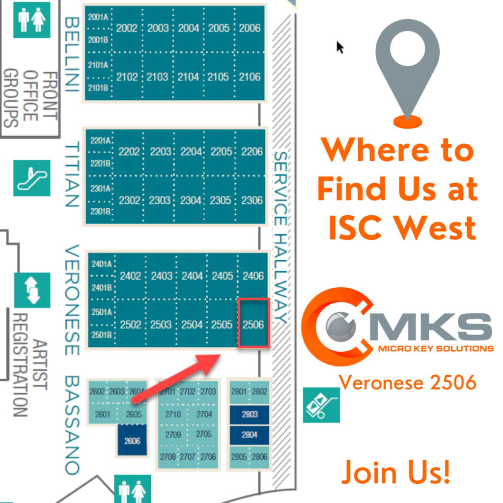 Where to find us at ISC West 2023 in Las Vegas - Micro Key Solutions